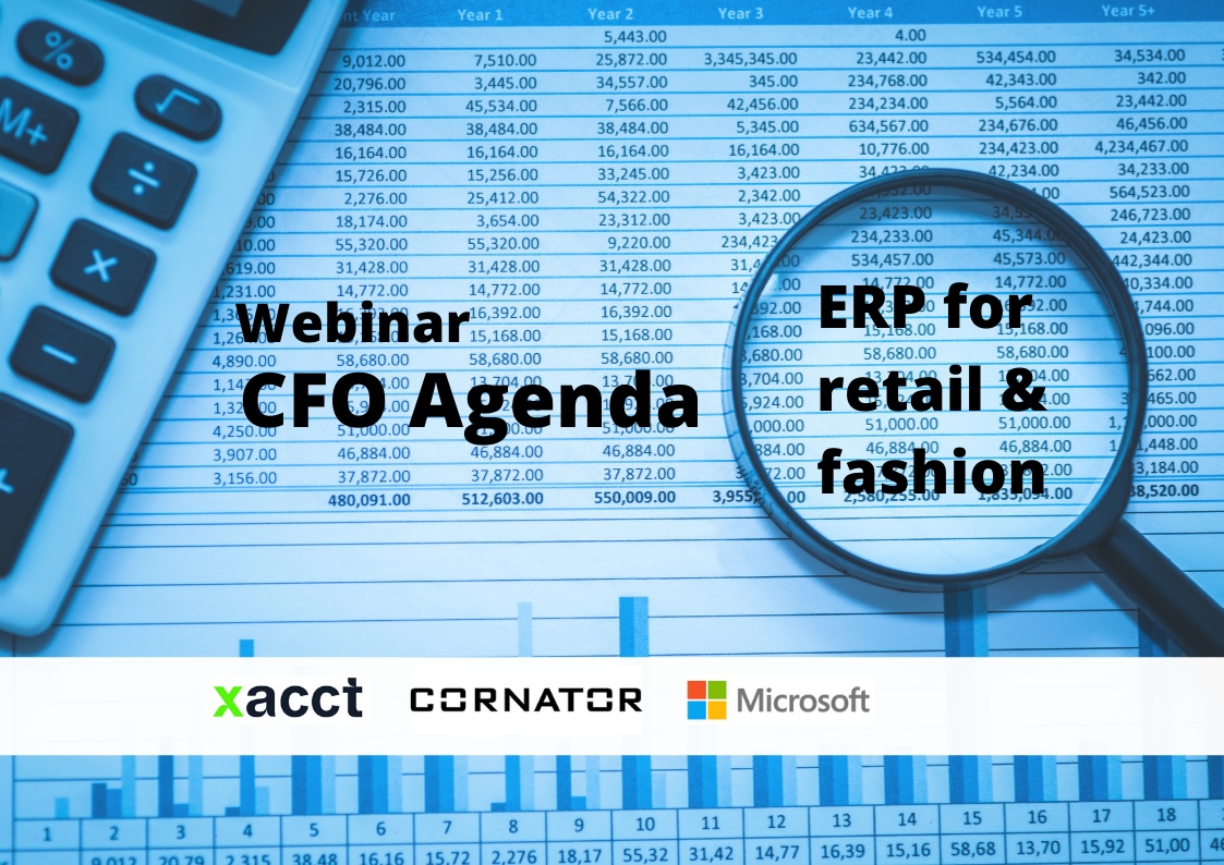 CFO AGENDA: ERP FOR RETAIL OG FASHION